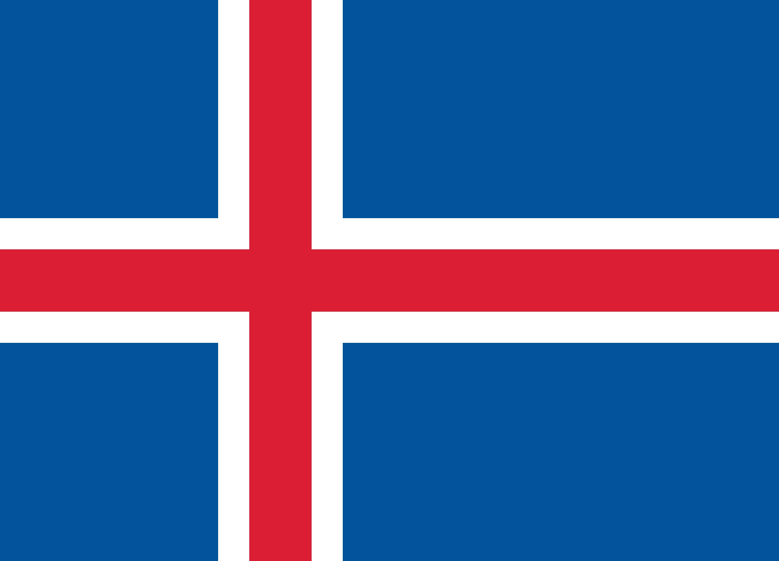 Island 🇮🇸 – Verdens flag